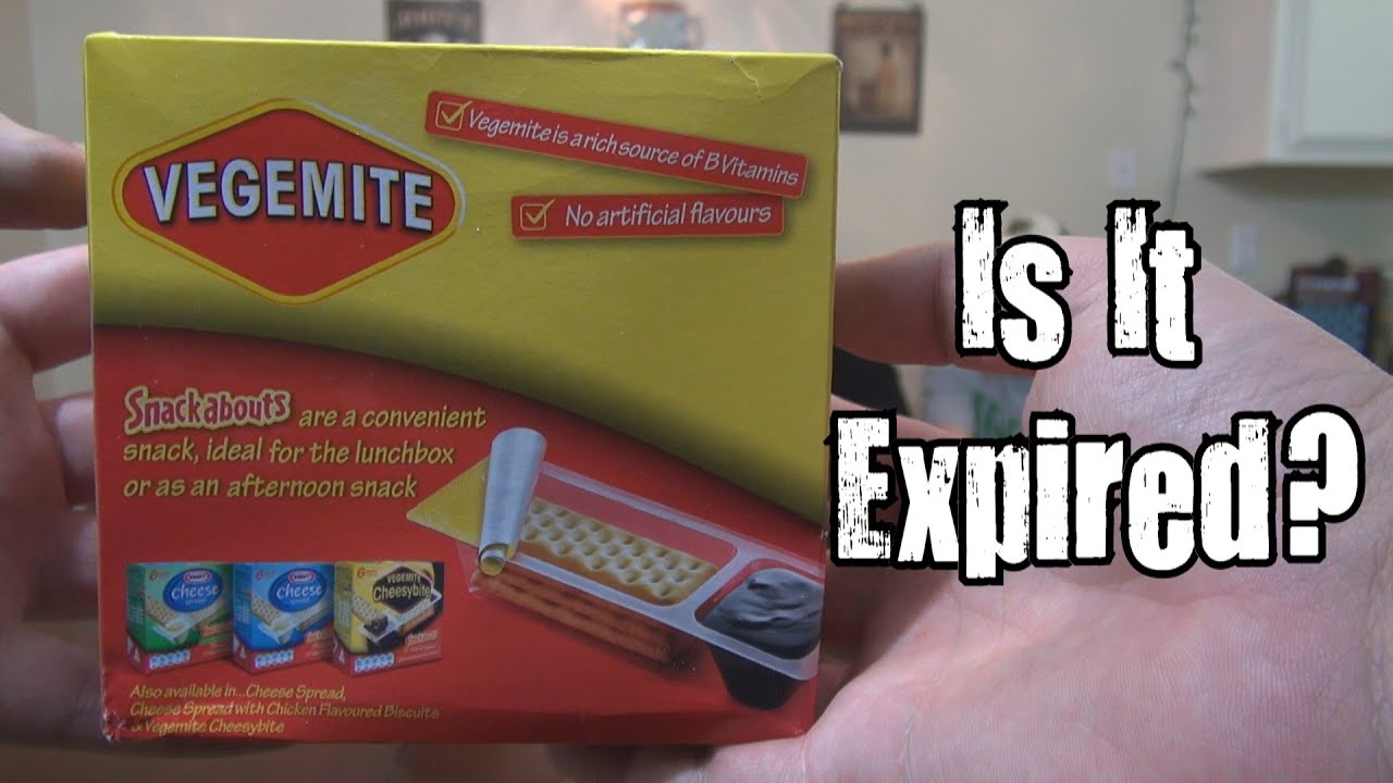 Is It Expired? - Vegemite Snackabouts - YouTube