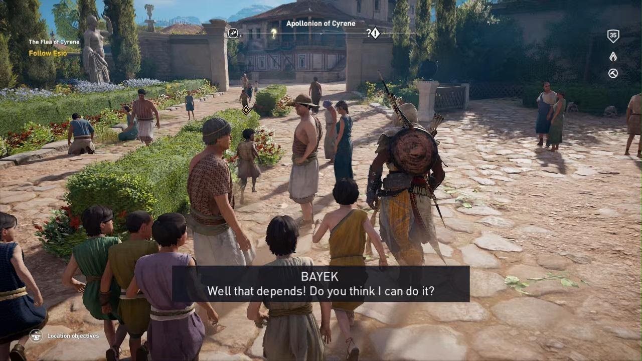 The Flea of Cyrene | Assassin's Creed Origins | 2023-12-14 - YouTube