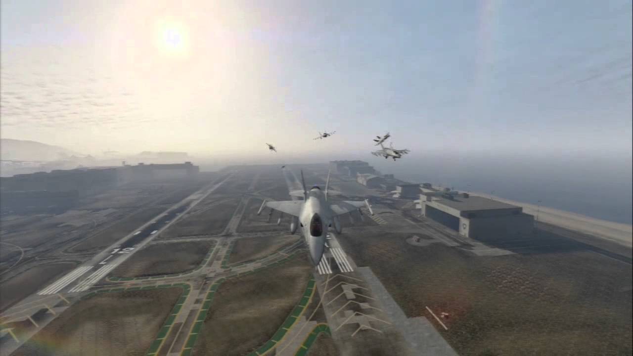 GTA 5 Online AIRSHOW - YouTube