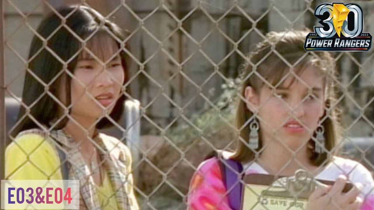 Teamwork & A Pressing Engagement | E03&E04 English | S01 | MMPR ...