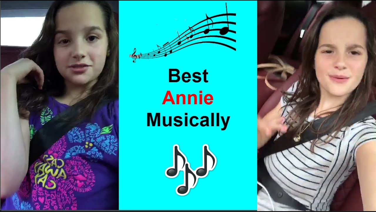NEW Annie Musical.ly Compilation 2016 | presshandstands7 Musically ...