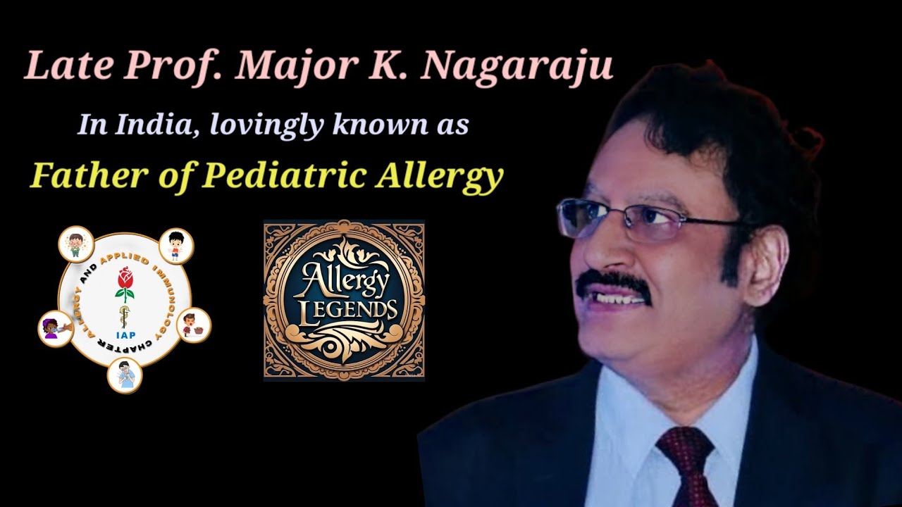 ALLERGY LEGENDS: in conversation | Late Prof Major K. Nagaraju | Dr. N ...