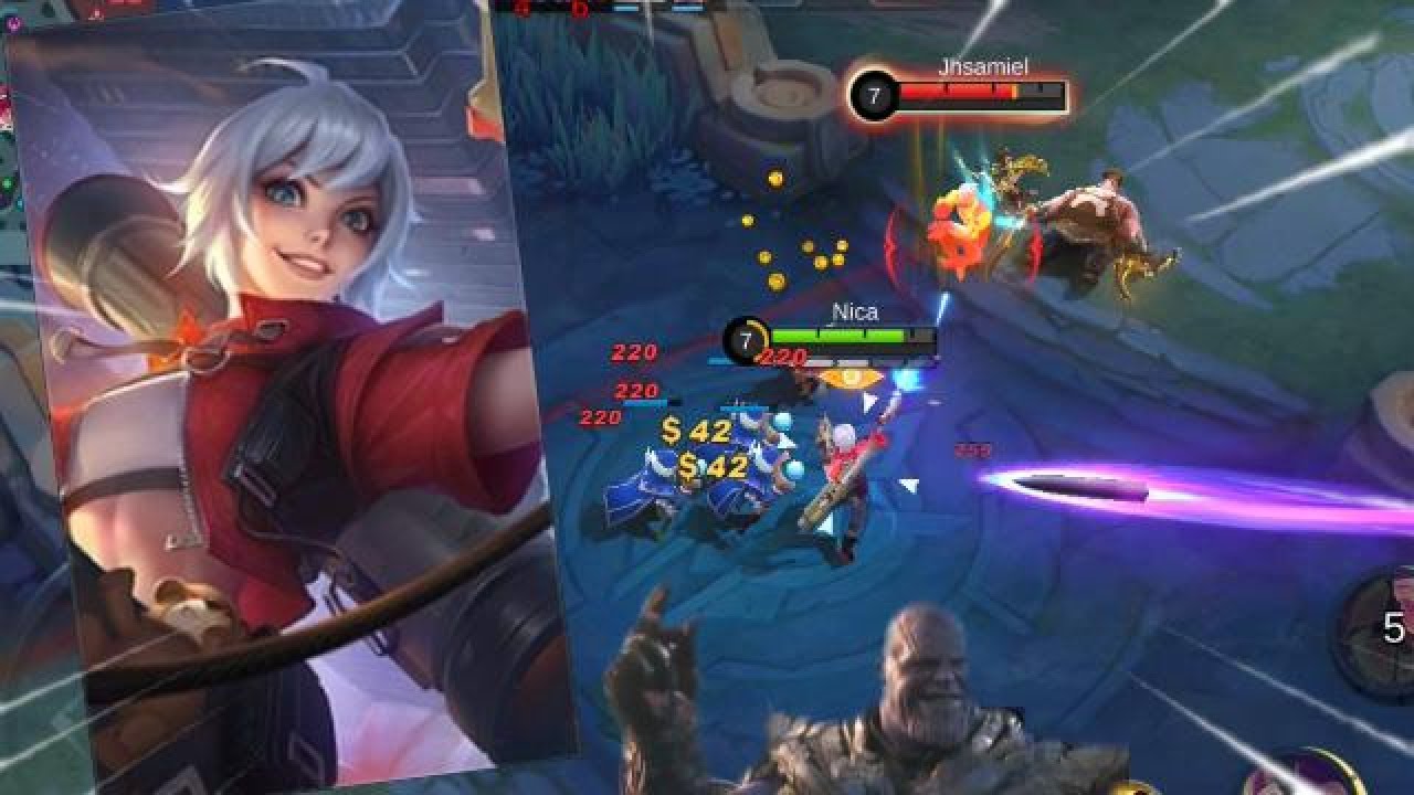 BEATRIX eliminando enemigos con francotirador (SNIPER): Mobile Legends - YouTube