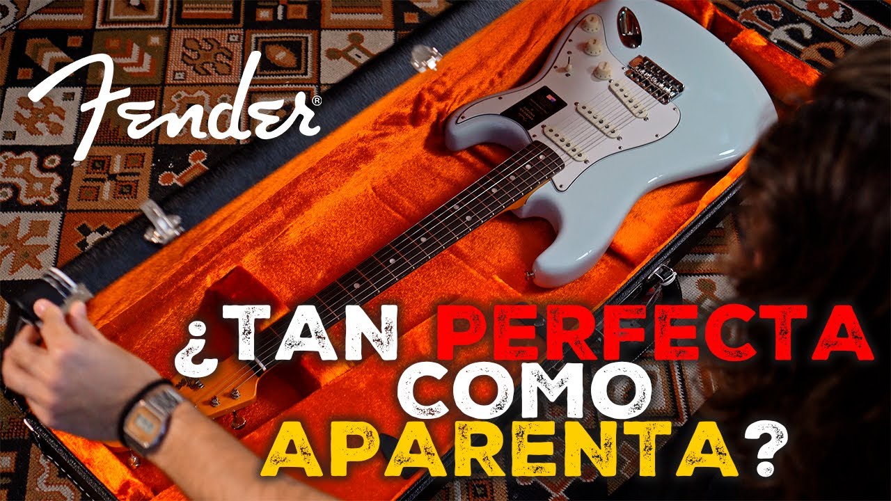 Una guitarra de 1965 hecha en el 2025 - Fender American Vintage II ...