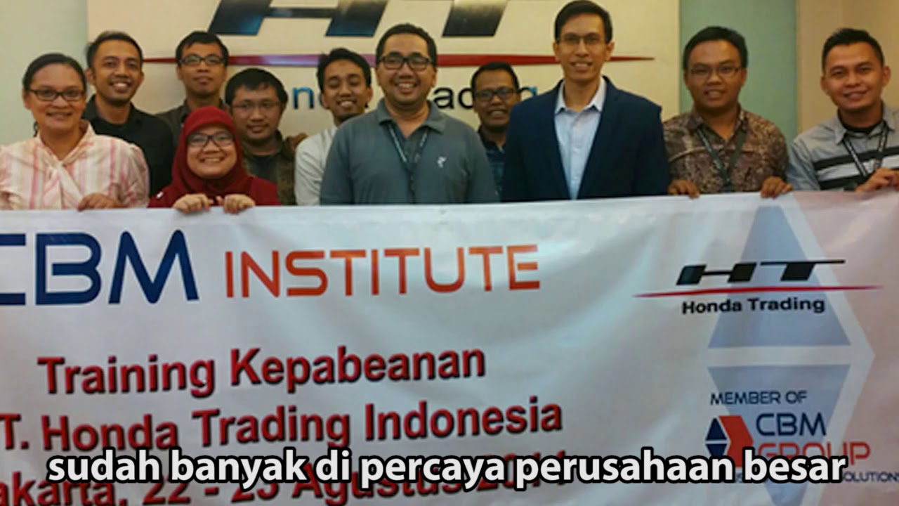 PROGRAM IN HOUSE TRAINING CBM INSTITUTE - YouTube