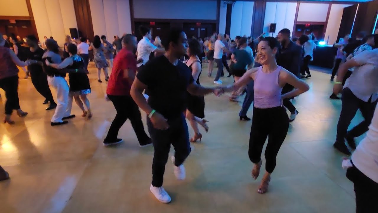 Dancing with Keuna 2022 Boston Salsa Festival Sunday Night - YouTube