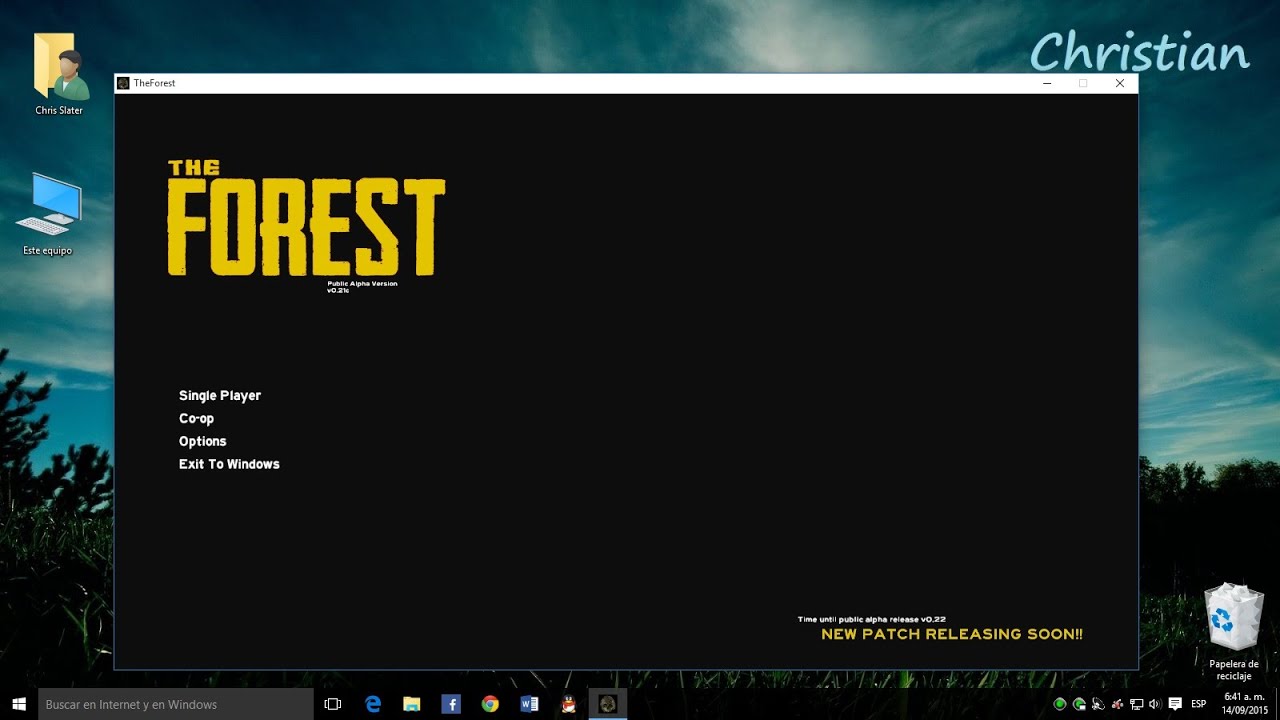 Probando The Forest en Windows 10 - YouTube