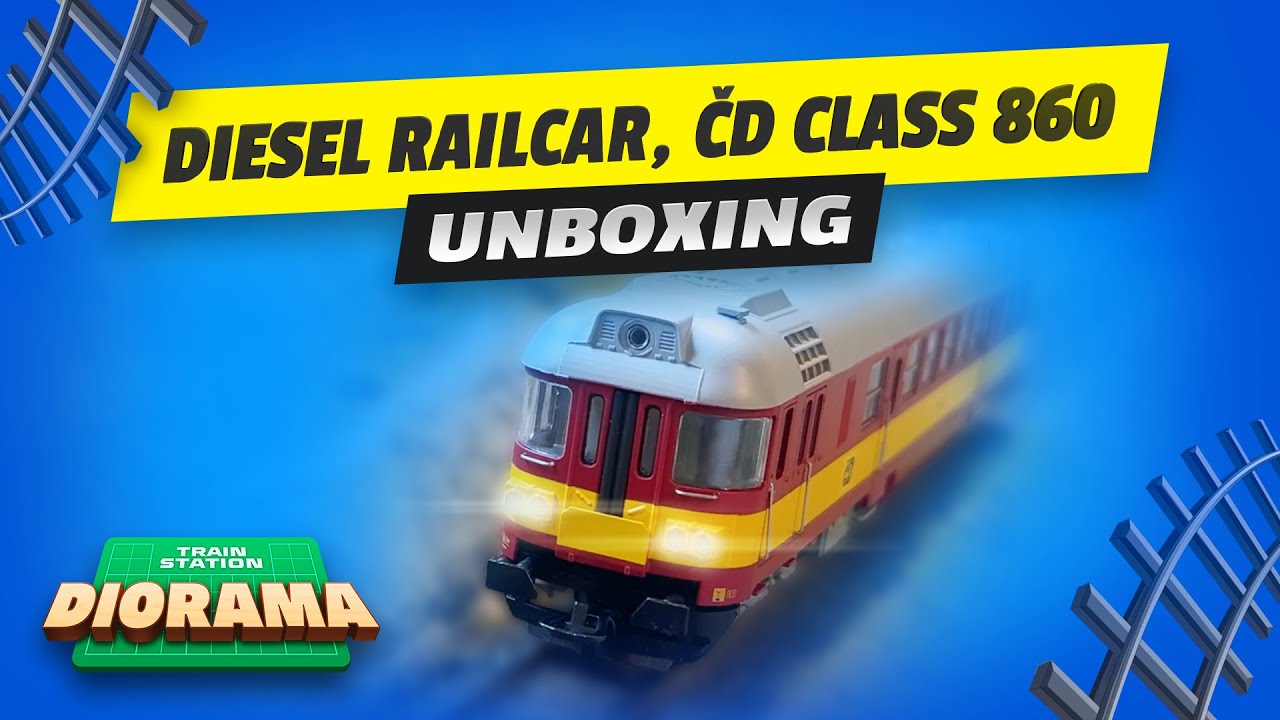 UNBOXING - Class 860 Diesel Railcar (H0 Scale) - YouTube