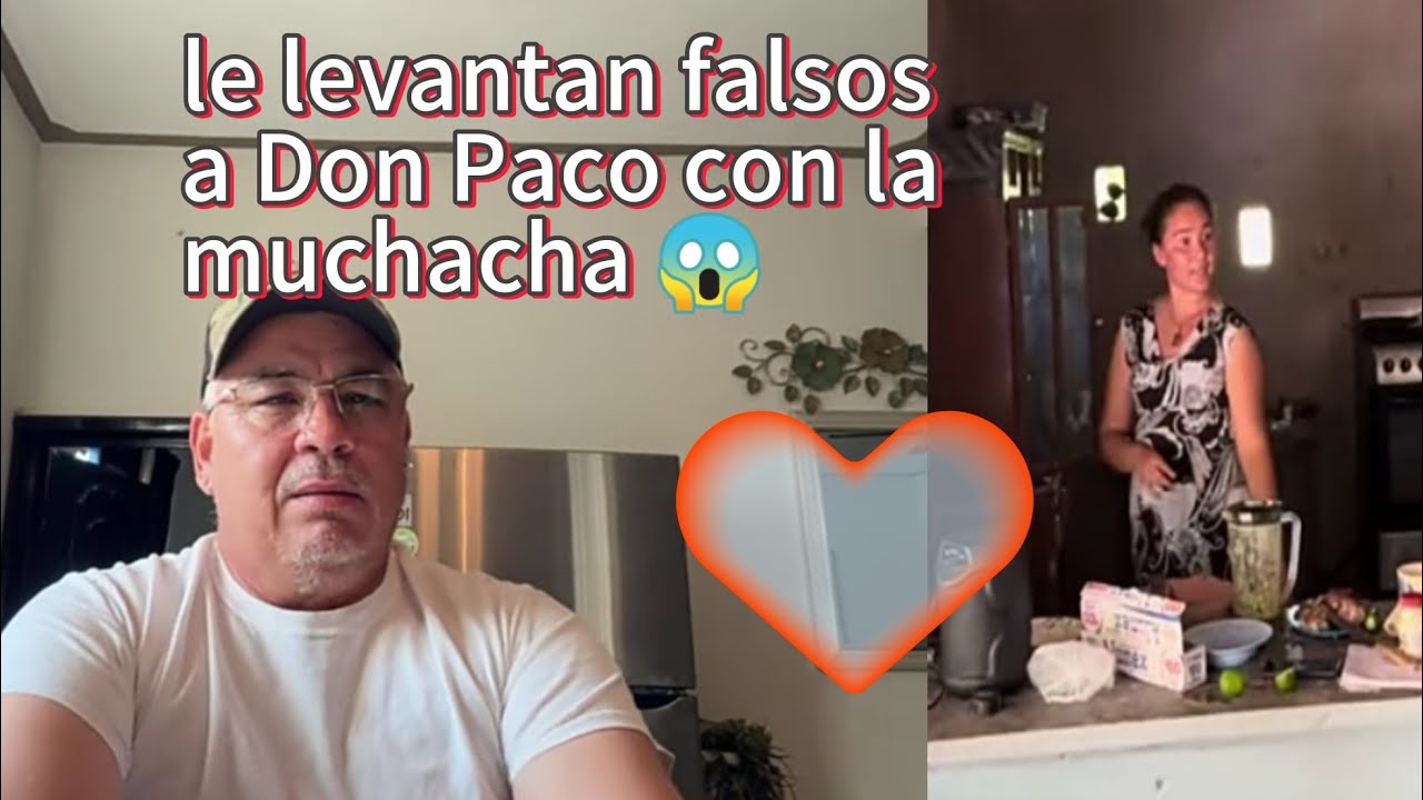 Le levantan falsos a don Paco con la muchacha - YouTube