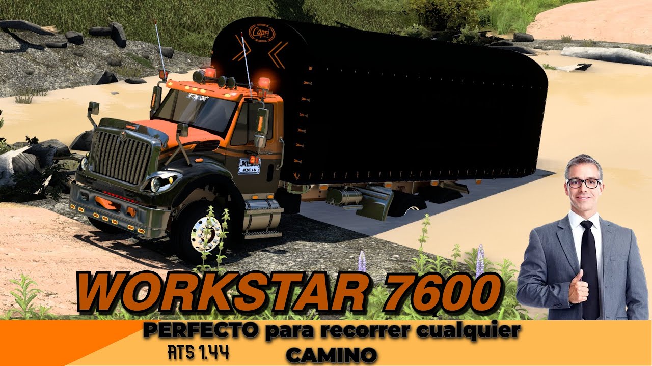 DESCARGAR INTERNATIONAL WORKSTAR 7600/FREE|ATS 1.44 Mods/AMERICAN TRUCK ...