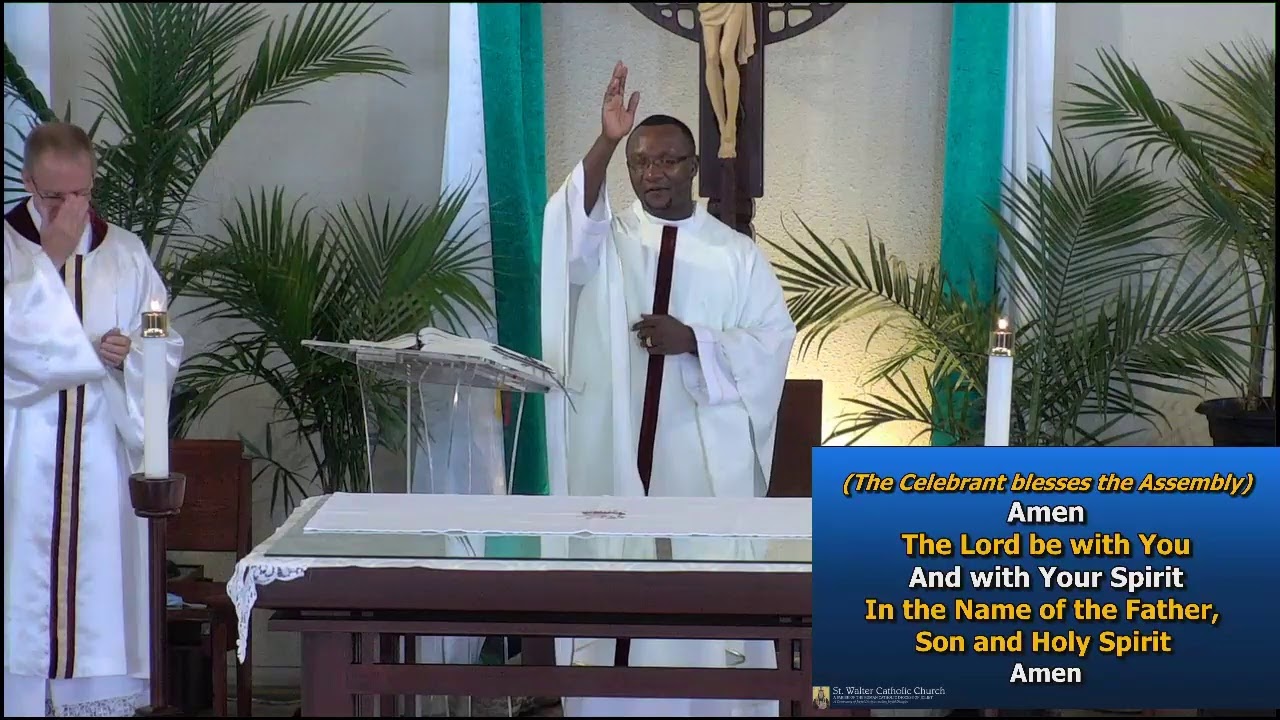 DAILY MASS - FATHER CLIVE - YouTube