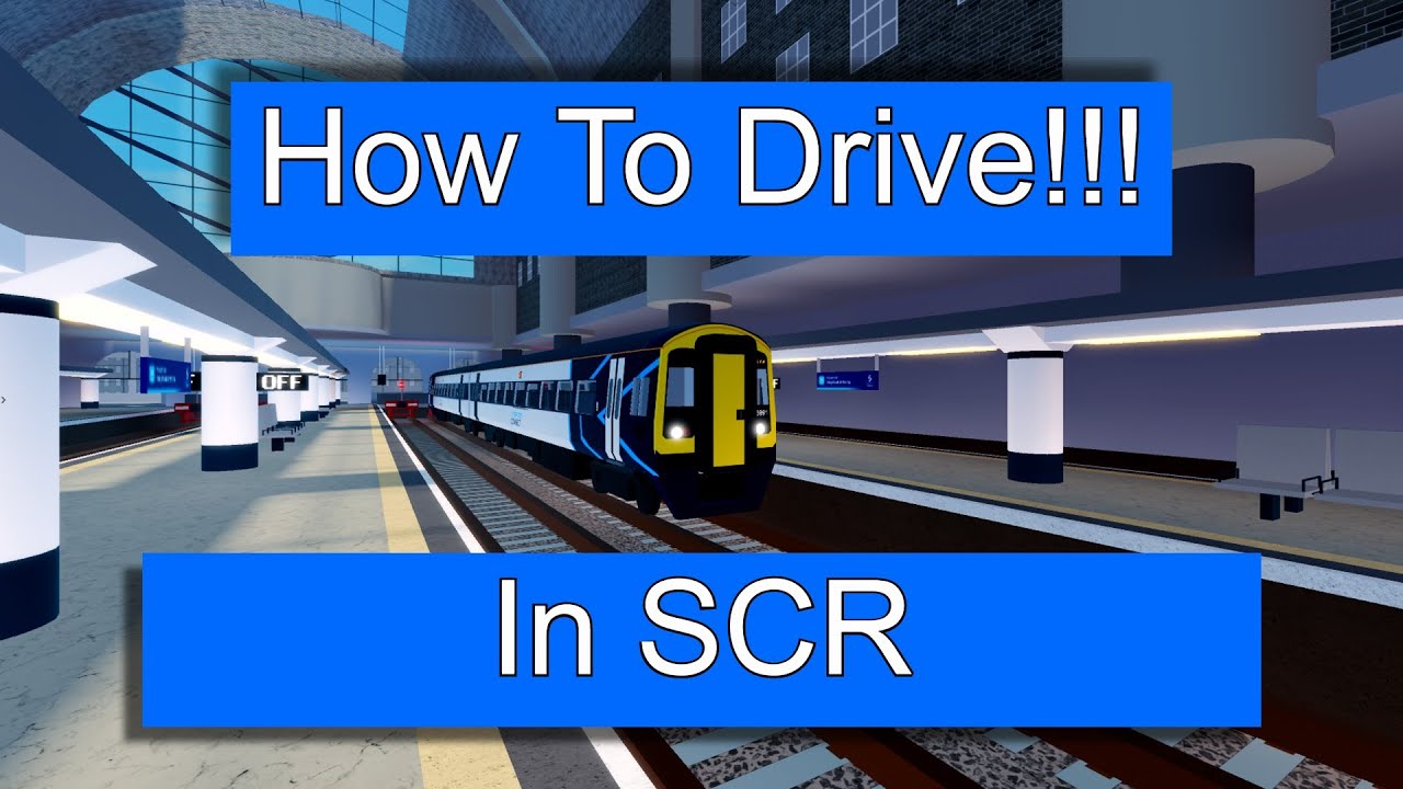 How To Drive In Roblox SCR - YouTube