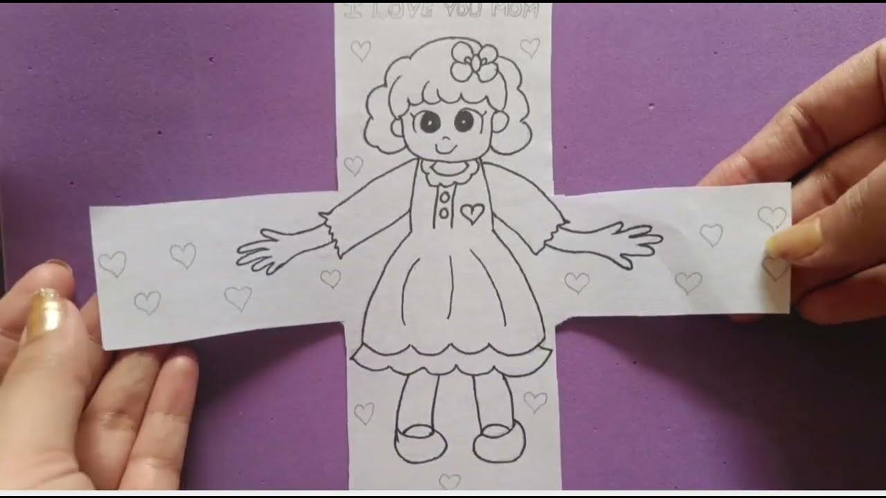 How to make a cute greeting card 😍 | Easy greeting card ideas| DIY ...