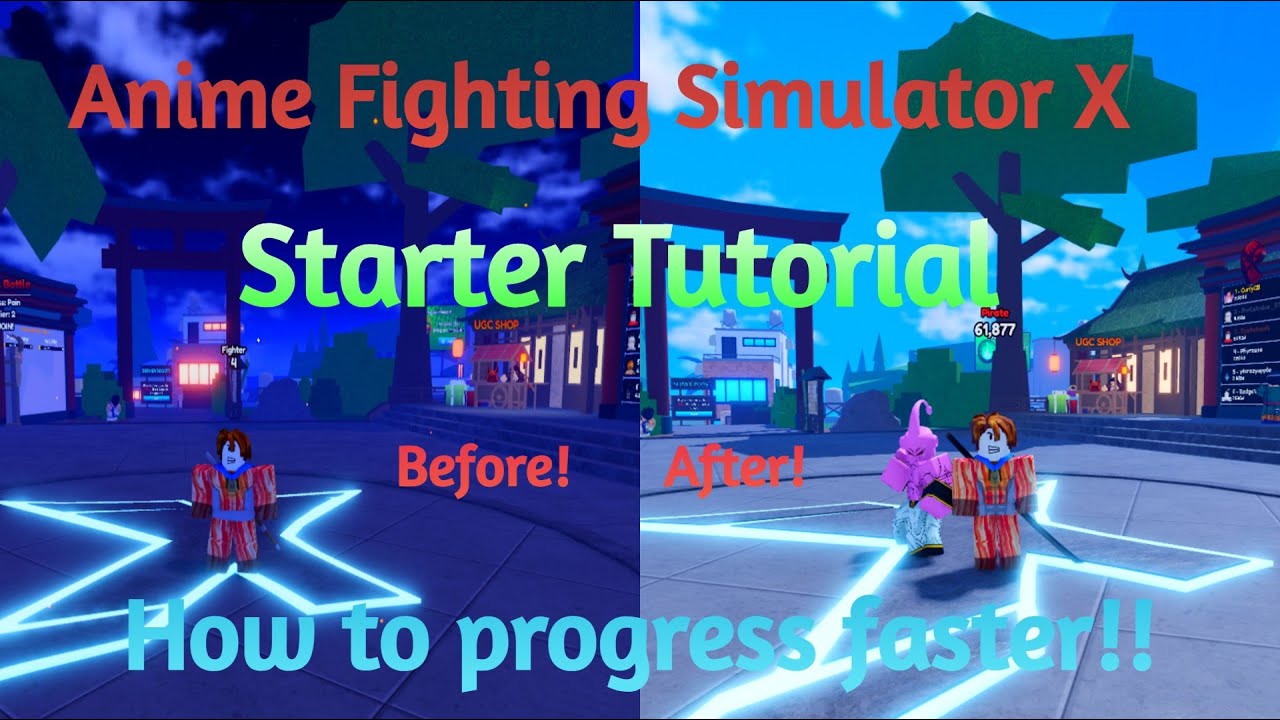 Anime Fighting Simulator X - Starter Tutorial - YouTube
