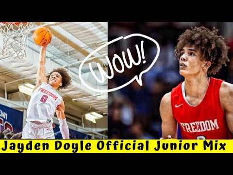 Jayden Doyle | Took the Hoop State by Storm!! (OFFICIAL Junior Year Mix ...