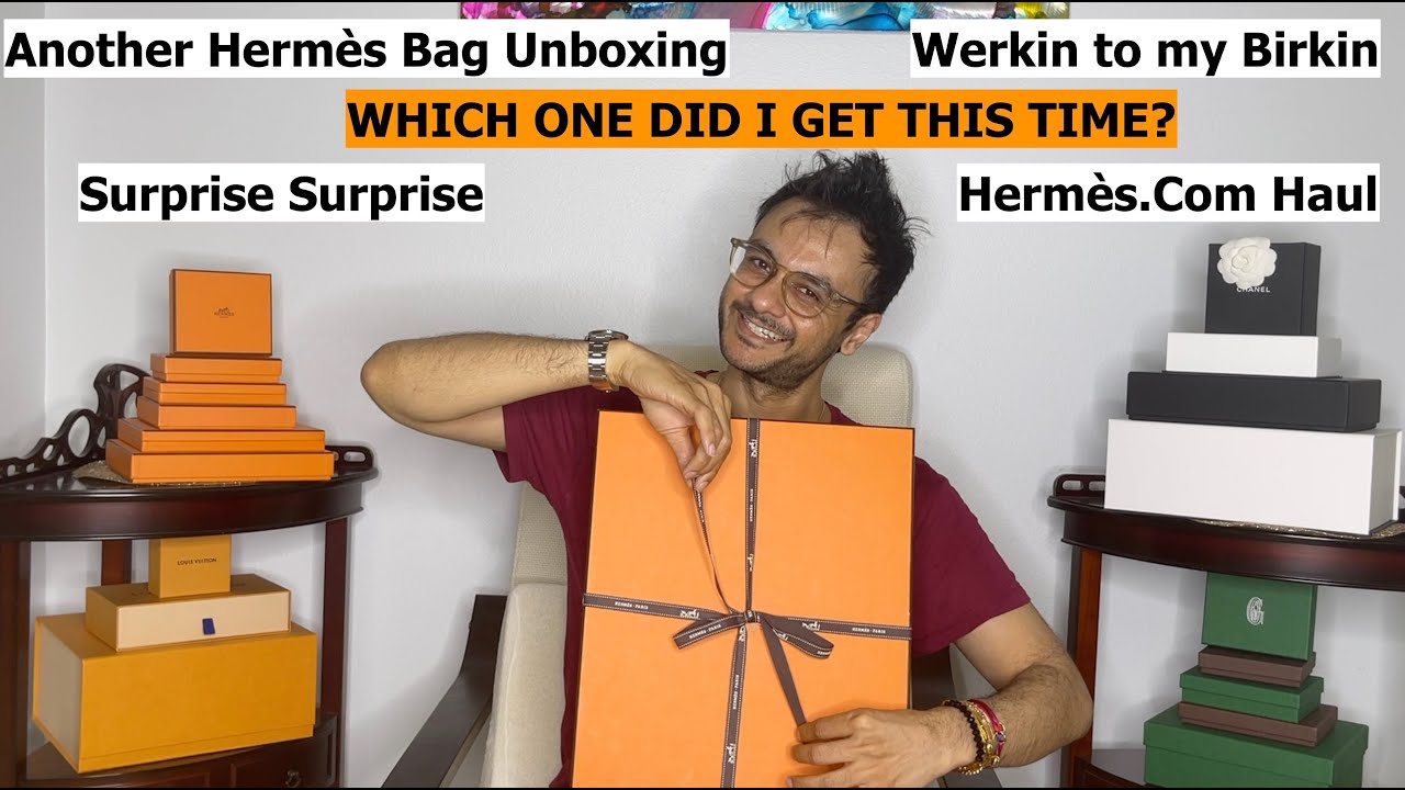 Hermès Surprise Bag Unboxing - Werkin to my Birkin Part 20 - Oops I did ...