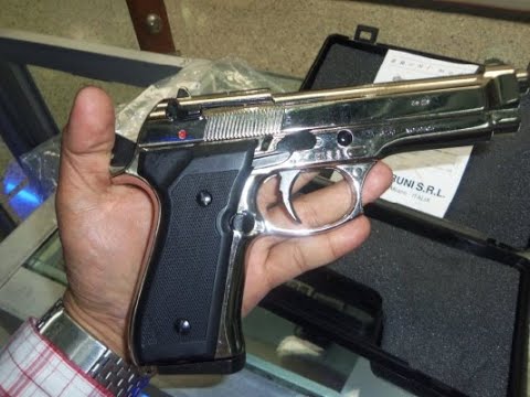 Pistola de Fogueo Bruni 92 Barreta 9mm cromada, Artideport Colombia ...