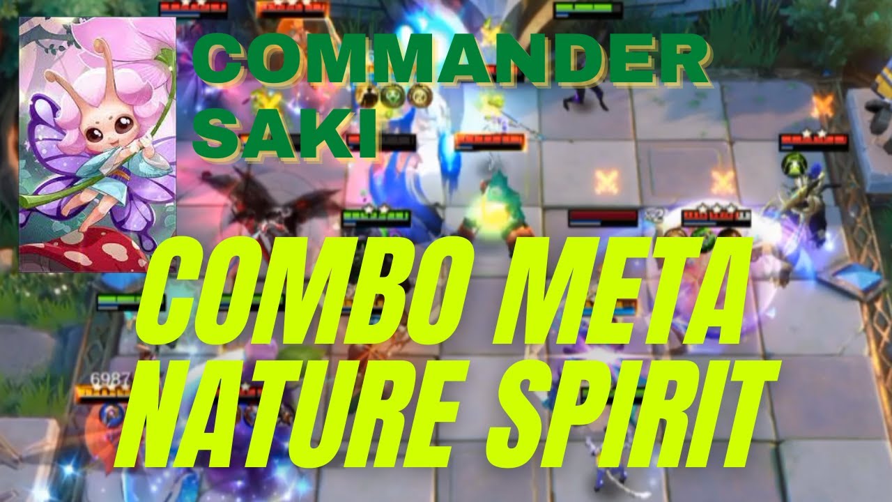 Mobile Legends Update Posisi Commander Saki | Combo Meta Nature Spirits ...