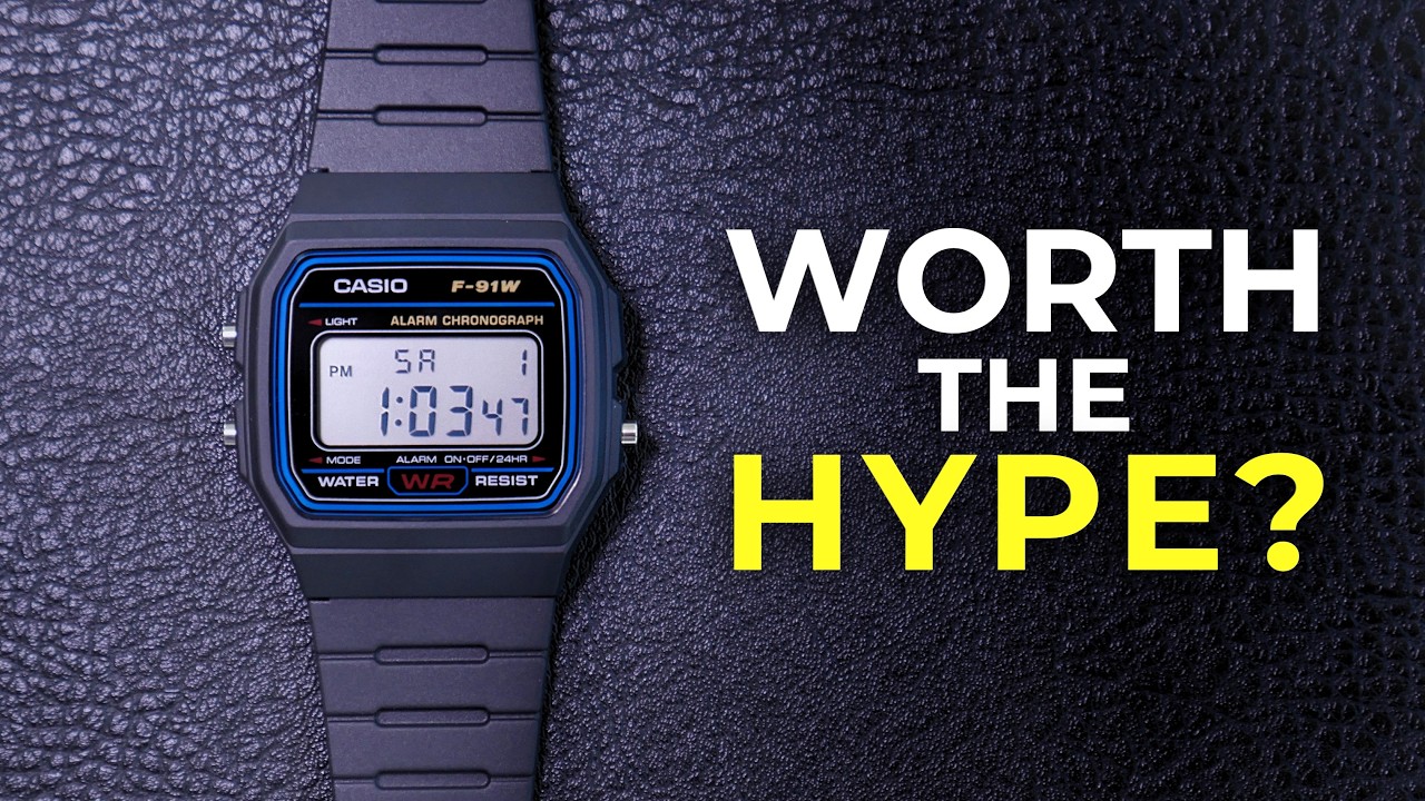 Unboxing The Legendary Casio F91W (Worth the Hype?) - YouTube