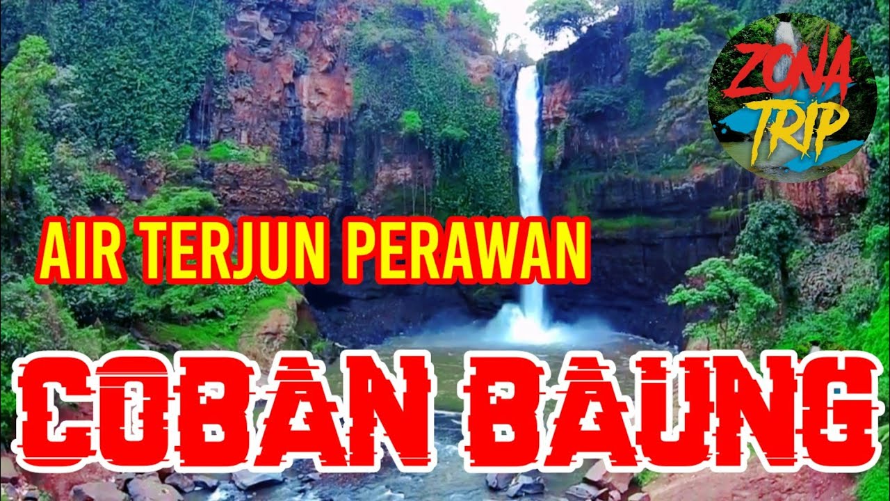 Coban baung | Air terjun Perawan - YouTube