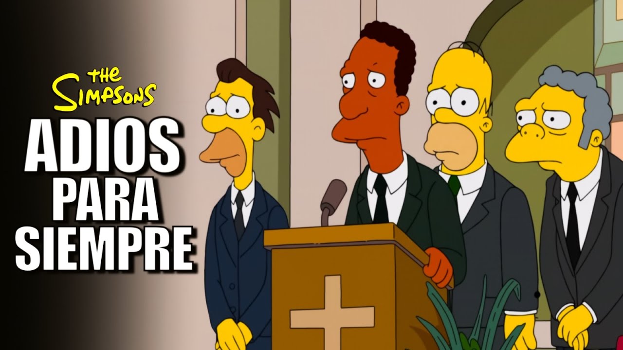 LA MUERTE DE LARRY | Los Simpson (Nueva Temporada 35) | Resumen de ...