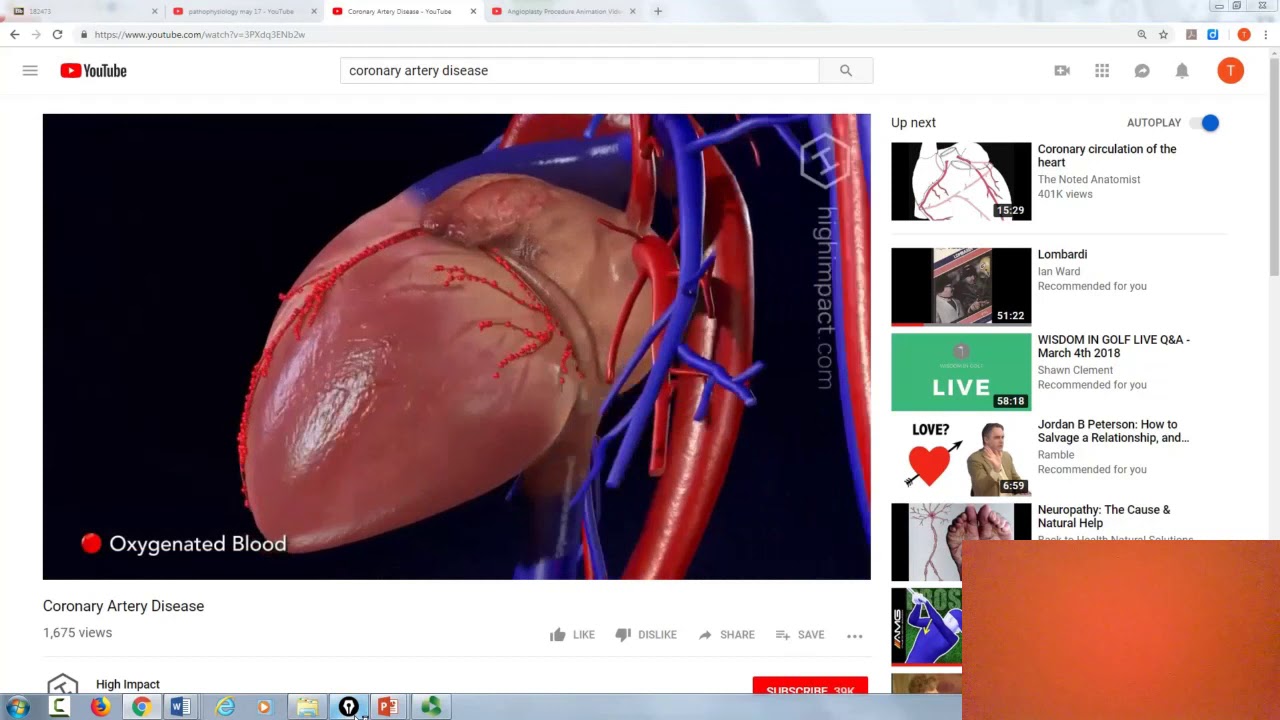 Coronary artery disease, clinical manifestations, medications used to ...