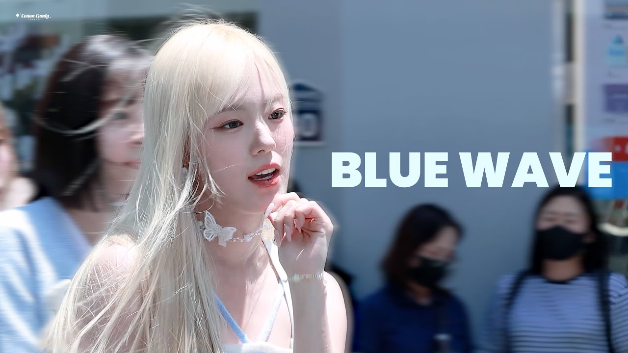 240519 부산 서면 버스킹 비웨이브 윤슬(BEWAVE-YUNSEUL) ‘Blue Wave’ 직캠 - YouTube