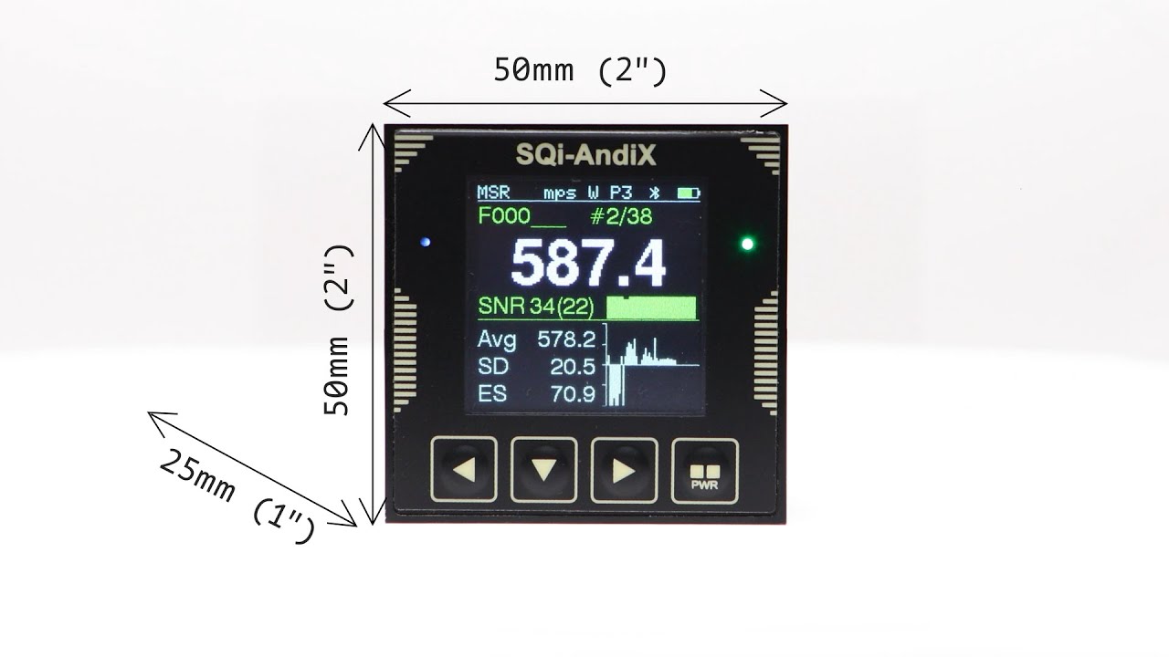 New generation of ballistic Doppler radar - AndiScan A3 - YouTube