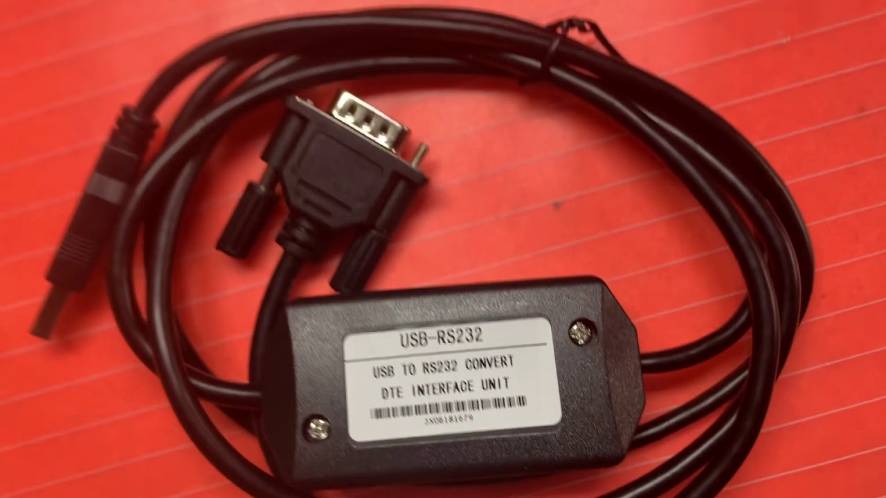 USB-RS232, industrial USB 232 series PLC programming cable for CS1W ...