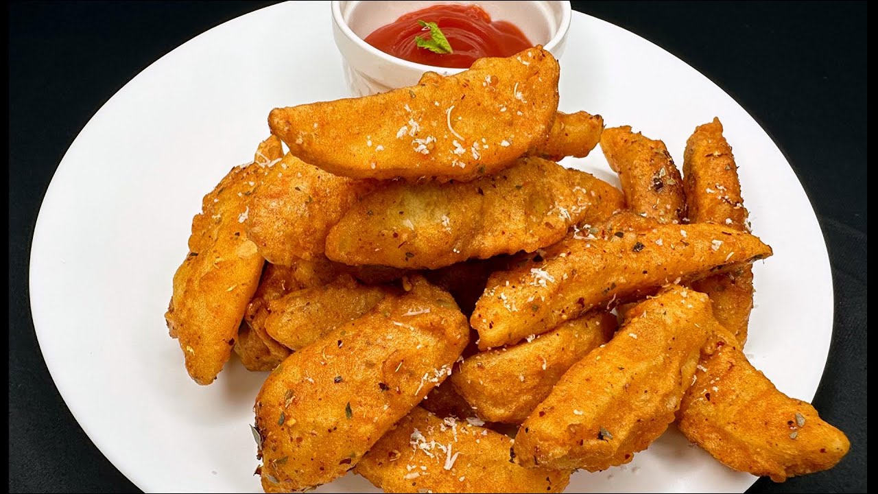 Crispy Masala Potato Wedges| मसाला आलू वेजेज रेसिपी|Tea Time Snack ...