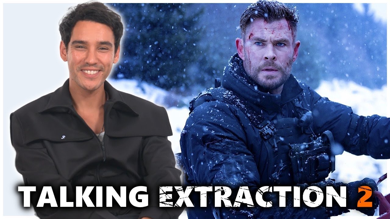 Adam Bessa talk's Chris Hemsworth & EXTRACTION 2! - YouTube