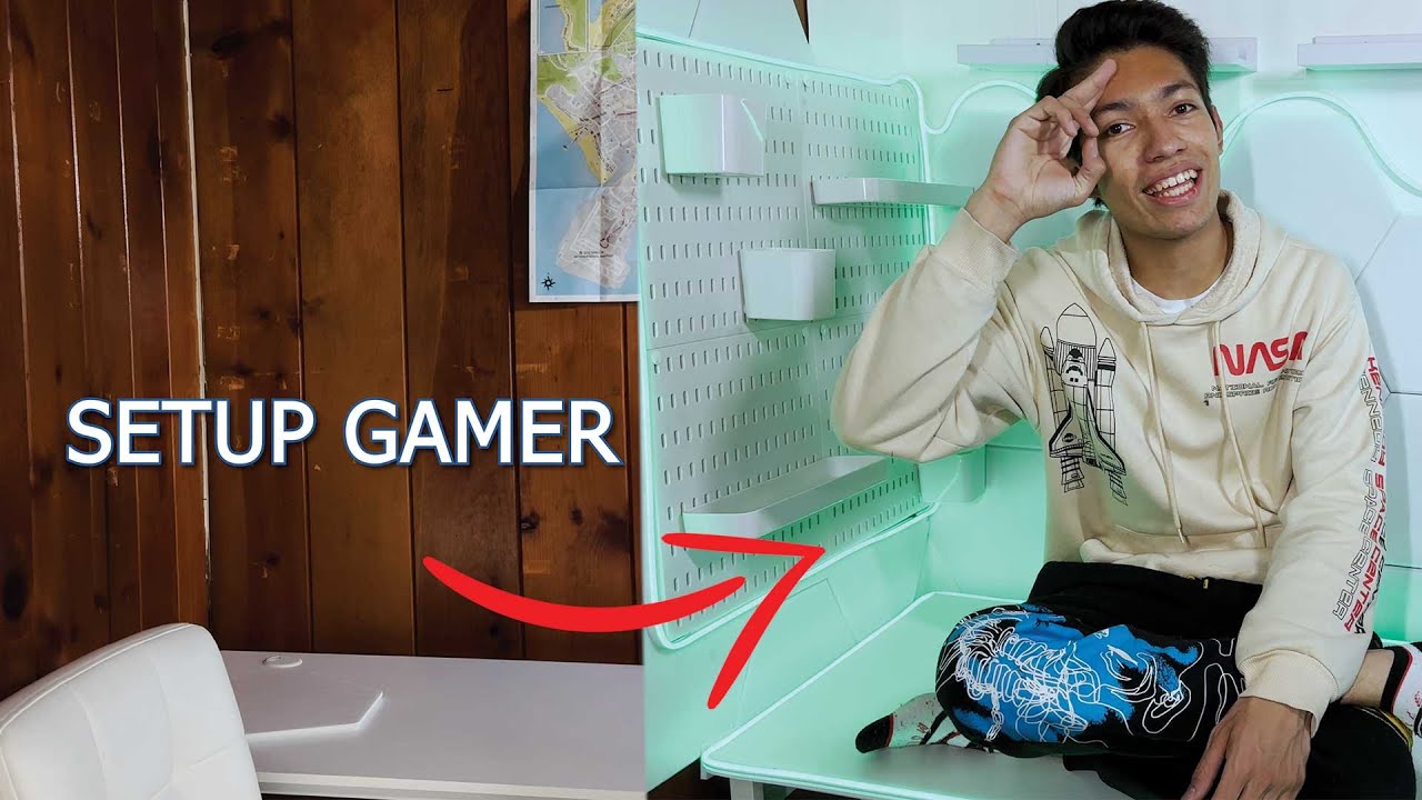 Armando mi SETUP GAMER de la NASA PARTE 3# 2024!!! - YouTube