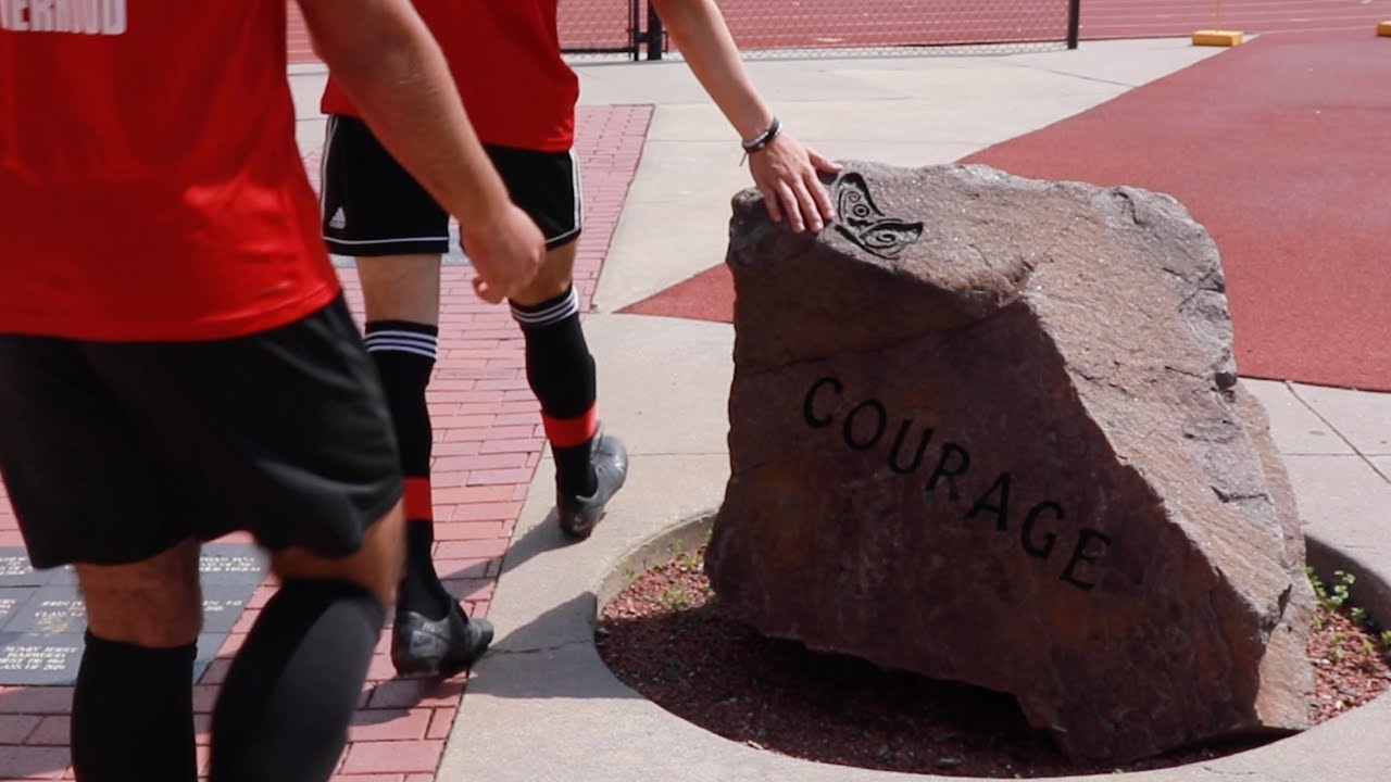 The Story Behind the Courage Rock - YouTube