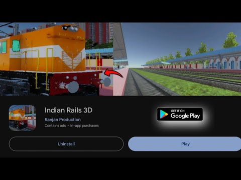 Indian Rails 3D Release On Play Store || Indian Rails 3D By Ranjan ...