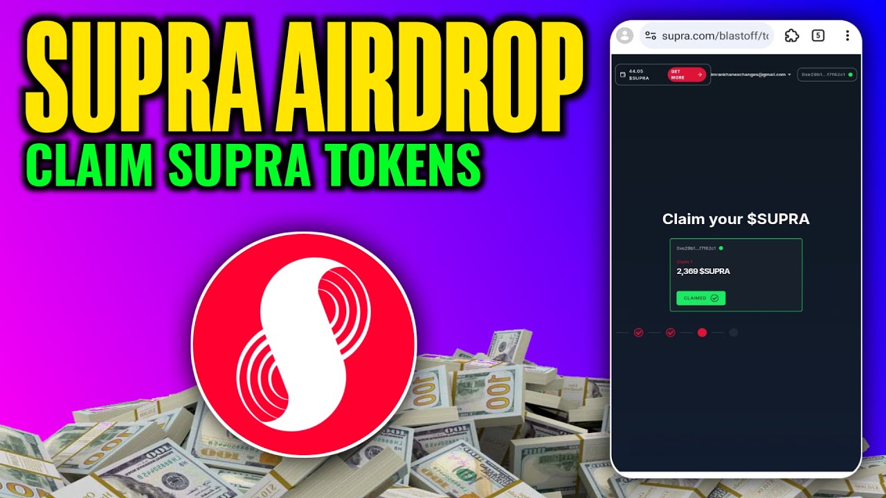 Supra Airdrop Token Claim Process | Supra Airdrop Token Listing | Supra ...