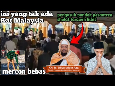 Saya buktikan sendiri solat tarawih kilat mendunia buat orang Malaysia ...