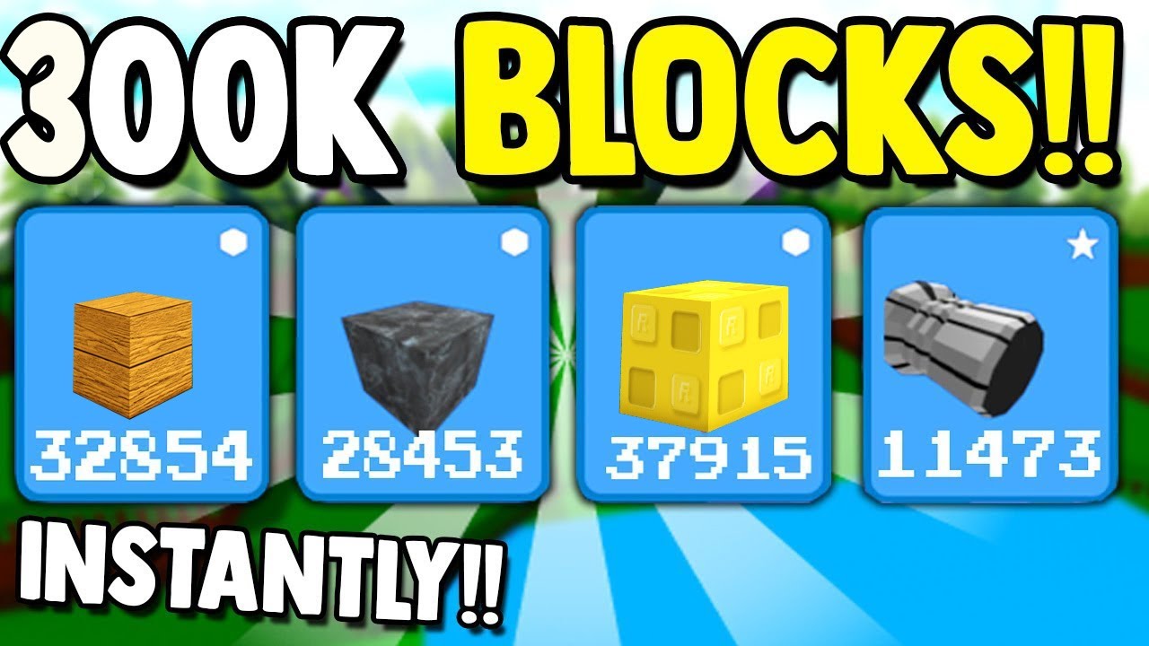 *CLAIM* 300000 BLOCKS!! | Build a Boat for Treasure ROBLOX - YouTube