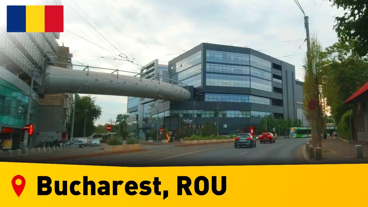 🔴 Bucharest, ROU • Relaxing Driving in non-touristic Bucharest ...