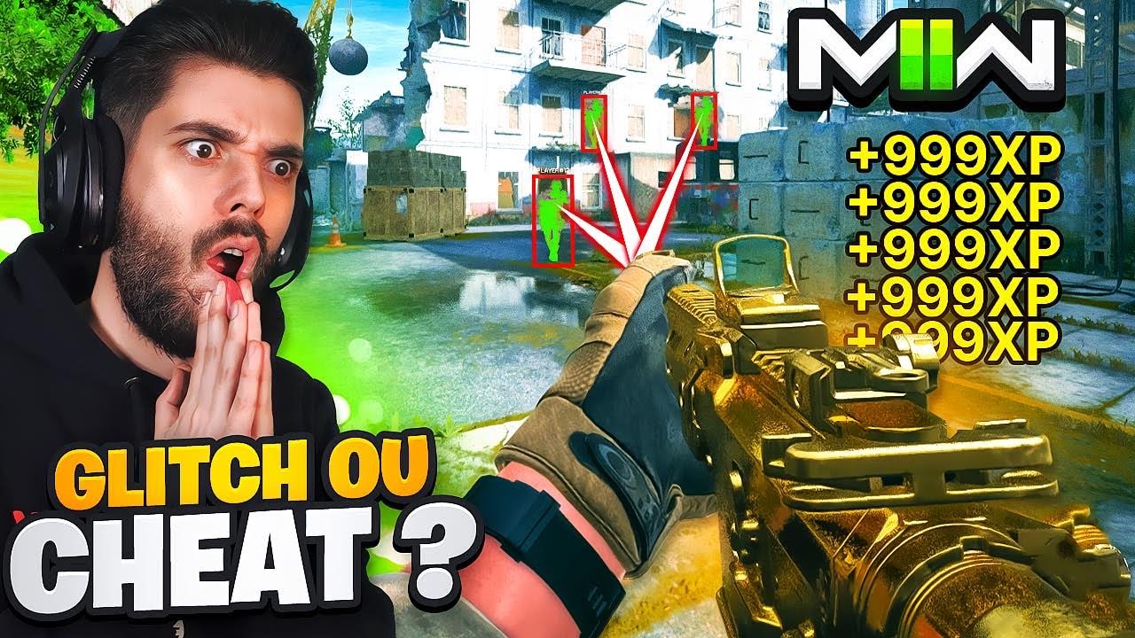 JE RÉAGIS AUX GLITCHS/CHEAT SUR MW2 - YouTube