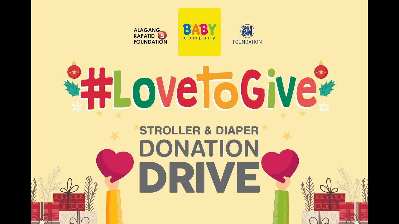 We #LovetoGive - Baby Company donation drive - YouTube