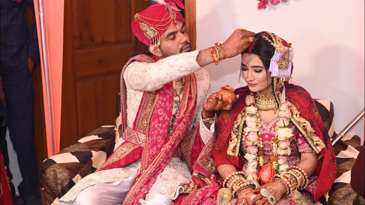 sindoor rasam | fere | indian wedding ritual full video | #india # ...