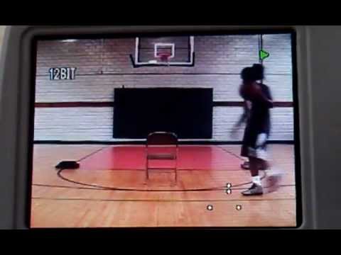 Crystal Woodley, Pull up off the dribble drill - YouTube