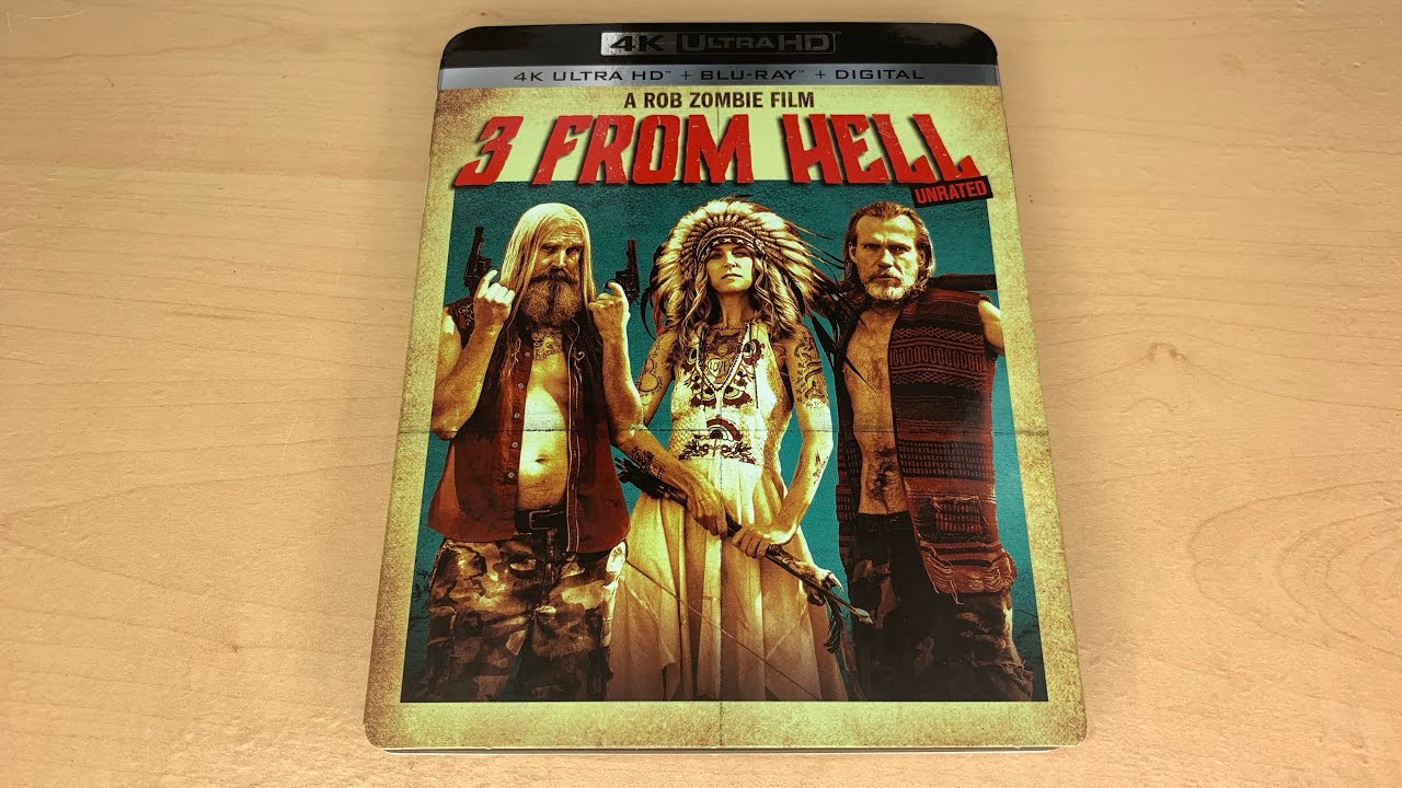 3 from Hell - 4K Ultra HD Blu-ray Unboxing - YouTube