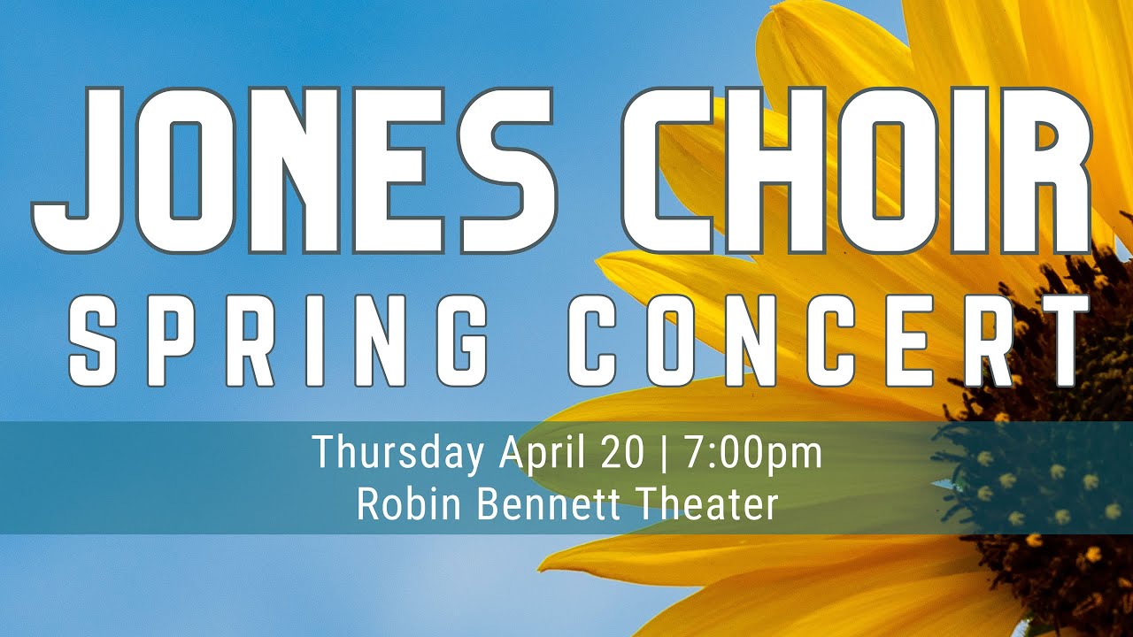 Jones Choir - Spring Concert - YouTube