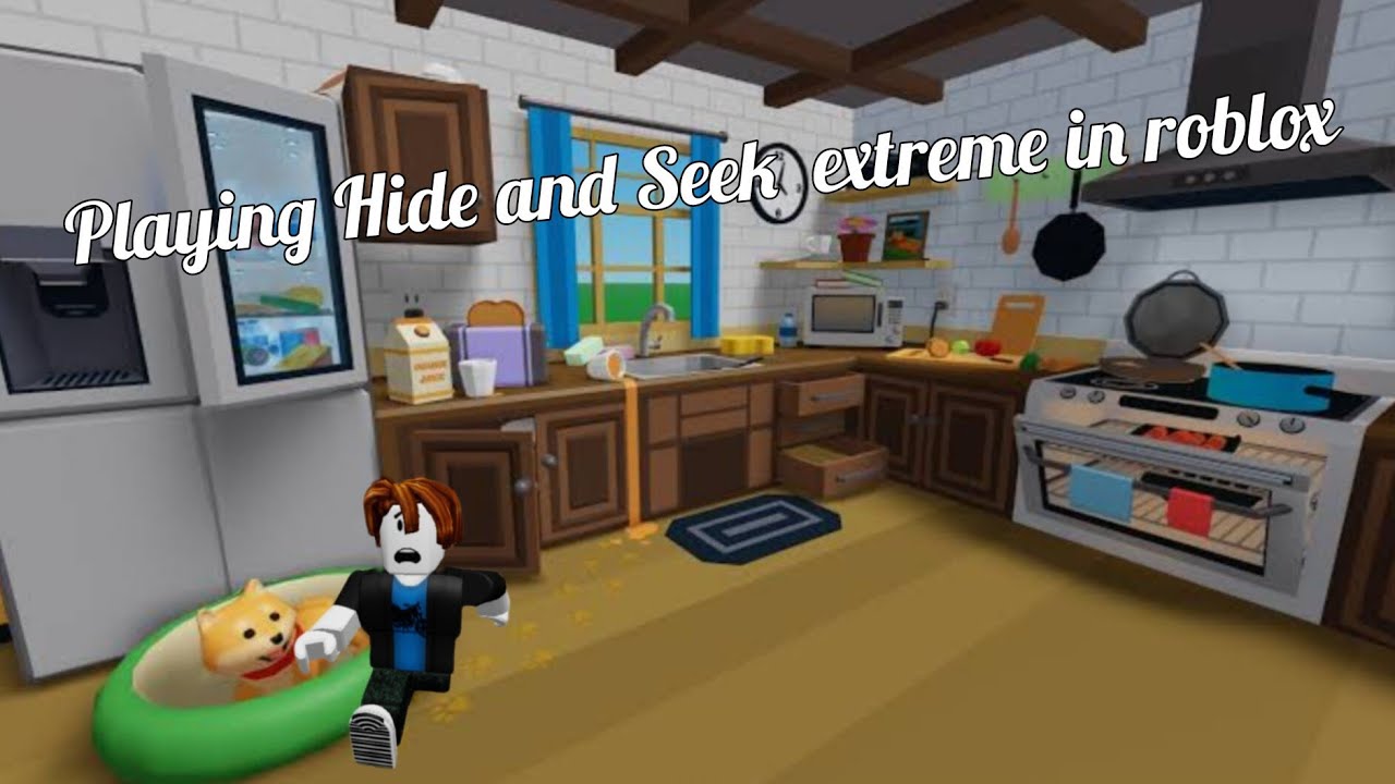 Playing Roblox Hide and Seek extreme - YouTube