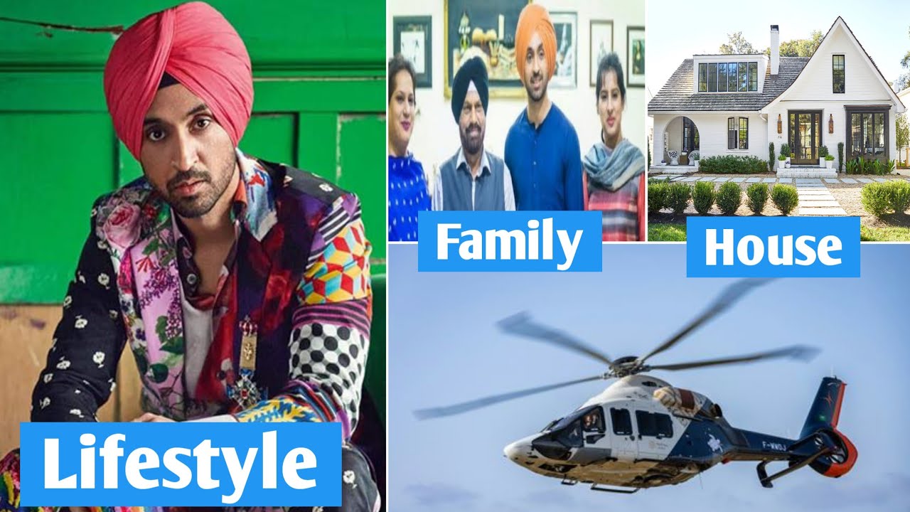 Diljit Dosanjh Lifestyle 2024 Biography Wife Cars Income Family And ...