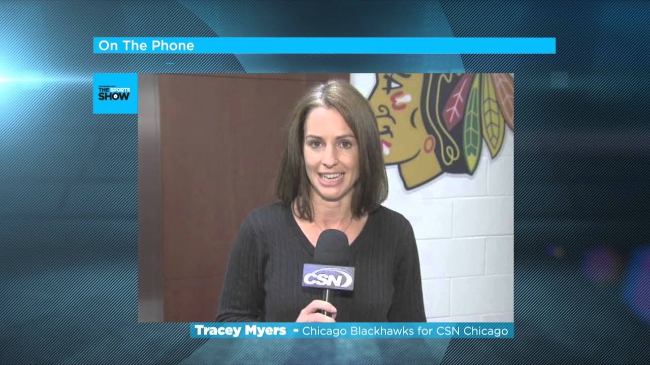 Tracey Myers on Blackhawks vs Lightning in the Stanley Cup Finals - YouTube