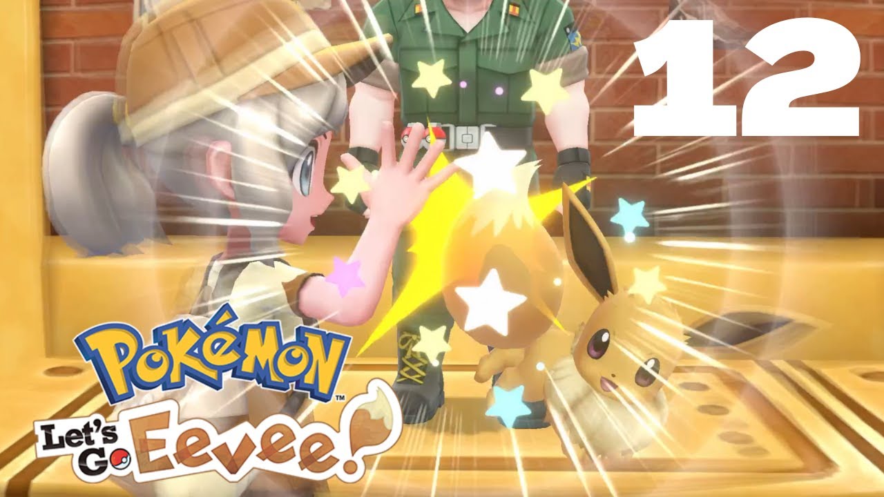 Let's Play Pokémon: Let's Go Eevee Part 12 -Lt. Surge & The Thunder ...
