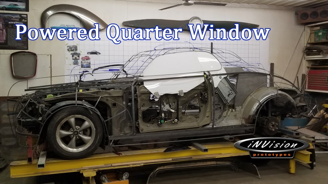 Hot Rod POWER WINDOW Motor Install - Part 12 | 1940 Ford Coupe Inspired ...