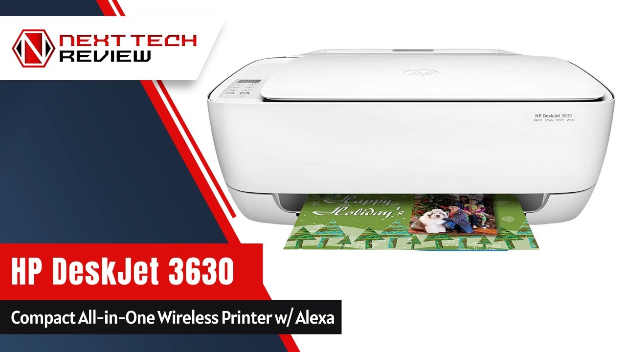 HP DeskJet 3630 Color Inkjet All - PRODUCT REVIEW - NTR - YouTube